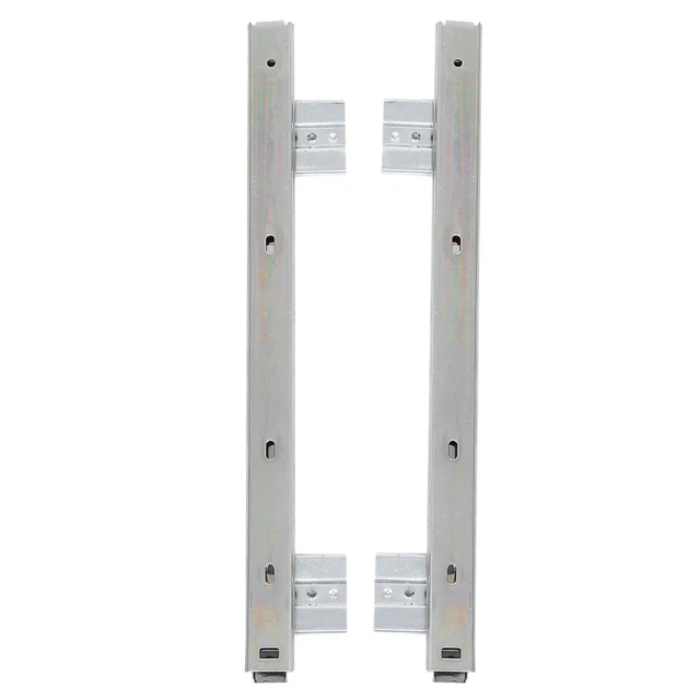 UNDER DESK ADJUSTABLE Mount Keyboard Rails Office Gadgets Tray Slides ...