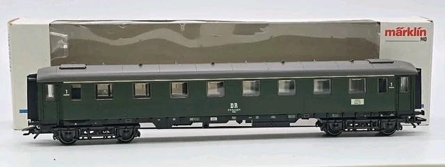 MÄRKLIN H0 4375 Express Train Car 1st Class DR in Original Box Carriage ...