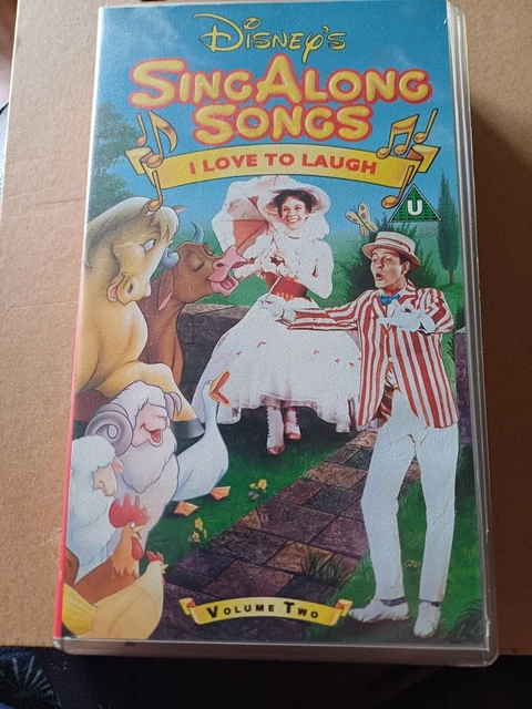 SING ALONG SONGS - I Love To Laugh (VHS) £5.00 - PicClick UK