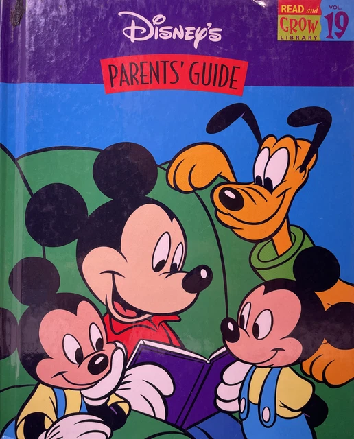 DISNEY'S PARENTS' GUIDE Read & Grow Library Book 1997 Vol 19 Mickey ...