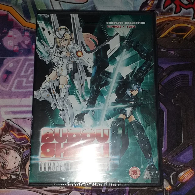 156 ANIME DVD Busou Shinki Armored War Goddess Standard Edition MVM New ...