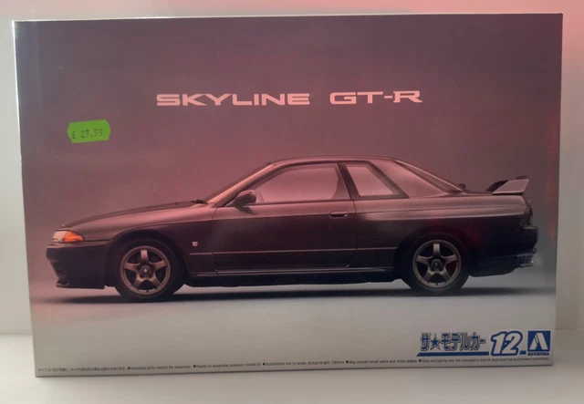 1:24 SCALE AOSHIMA Nissan Skyline BNR32 GTR Model Kit R32 GT-R £27.99 ...