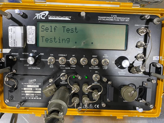 TEL INSTRUMENTS TIC T-47NC IFF TCAS TACAN Test Set $3,500.00 - PicClick