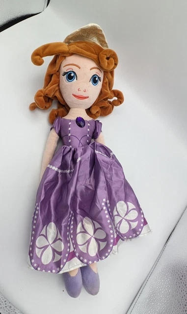 DISNEY STORE DISNEY Princess Sofia the First soft toy plush doll 18 Inches Large £4.99 - PicClick UK