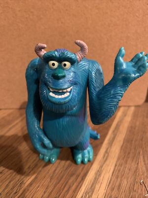 DISNEY PIXAR MONSTERS Inc. Sully 5" Tall McDonalds HAPPY MEAL FIGURE ...