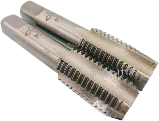 HSS 20MM X 2.5 Metric Taper and Plug Tap Right Hand Thread M20 X 2.5Mm ...