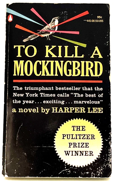 TO KILL A Mockingbird by Harper Lee Vintage 1962 Popular Library ...