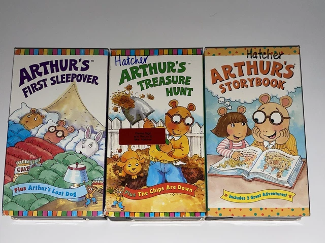 ARTHUR PBS KIDS VHS lot (3) £29.03 - PicClick UK