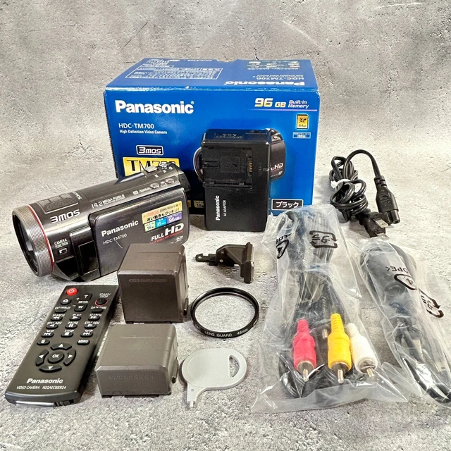 VIDEOCÁMARA PANASONIC HDC-TM700 Full HD 3MOS AVCHD cámara de video ...