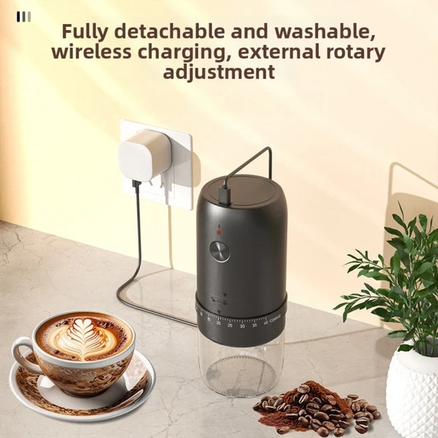 CONICAL BURR GRINDER Burr Coffee Grinder Precision Grind Control Easy ...