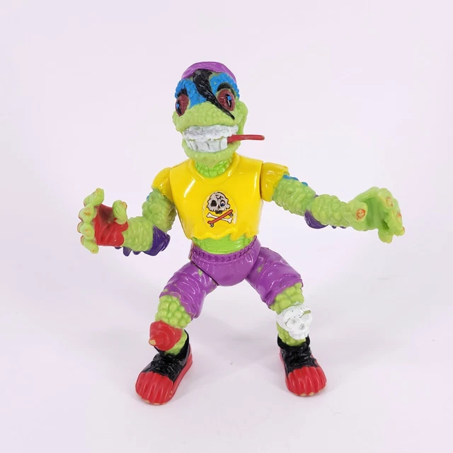 TEENAGE MUTANT NINJA Turtles Mondo Gecko Action Figure Lizard Man 1990 ...