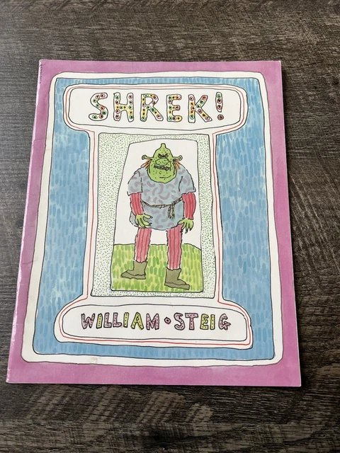 SHREK! BY WILLIAM Steig 1990 Paperback Book First Edition 1st Printing ...