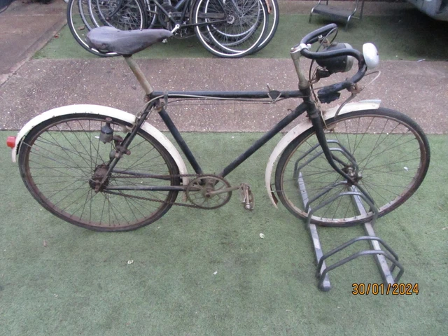 MENS VINTAGE BARN find hercules 3 speed racing bike late 1930s early ...