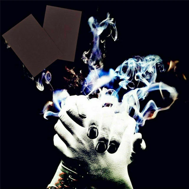 10X7CM MYSTIC FINGER Hells Smoke Trick Smoking Illusion Kids Paper ...