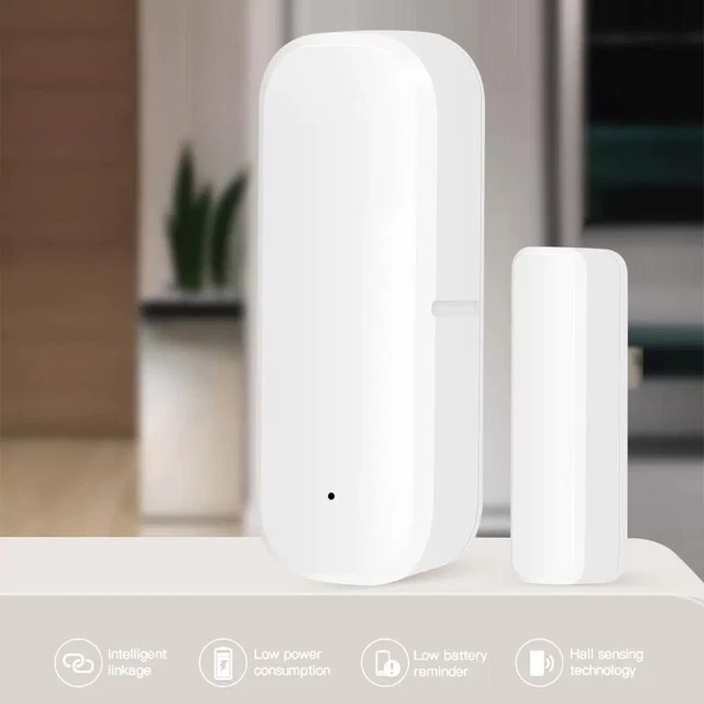 DOOR SENSOR FOR Smart Home with Wireless Notifications and Customizable ...