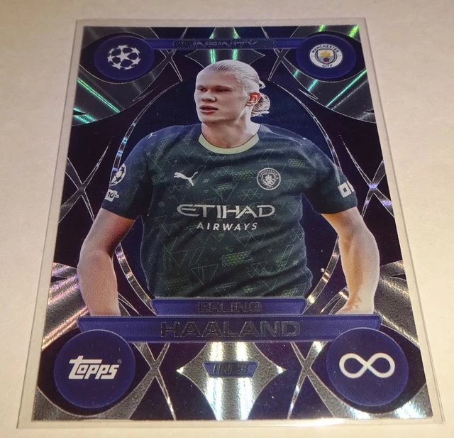 TOPPS - MATCH ATTAX 2025-26 - INFINITY No3 - Erling Haaland £2.59 ...