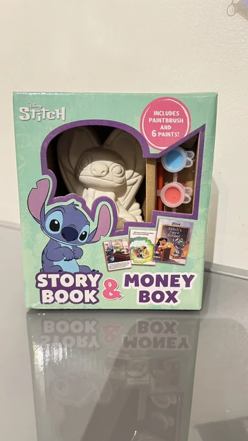 DISNEY STITCH: LILO & Stitch Story Book, Paint Your Own Money Box, Walt ...