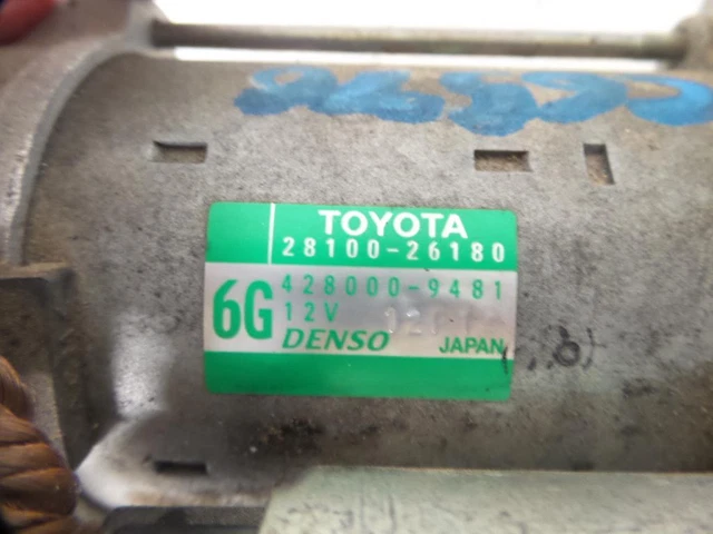 TOYOTA RAV4 STARTER Motor Diesel, 2.2, 2Ad-Ftv, Ala49R, 12/12-11/18 ...