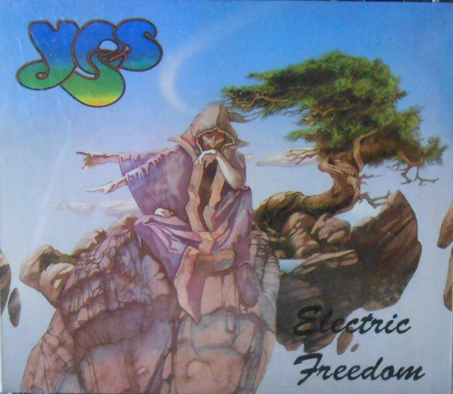 YES RARE OOP ITA 2CD Electric freedom VG+ FR101/EF-122 Prog rock Live ...