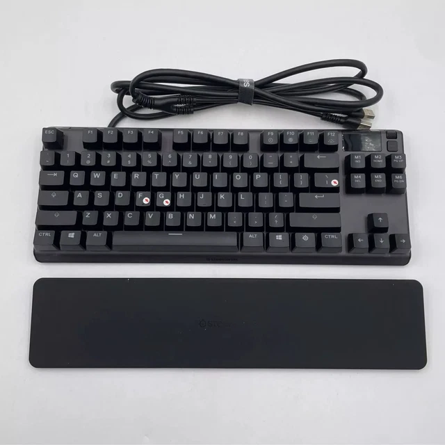 STEELSERIES APEX 7 TKL Compact Mechanical Red Switch Gaming Keyboard ...