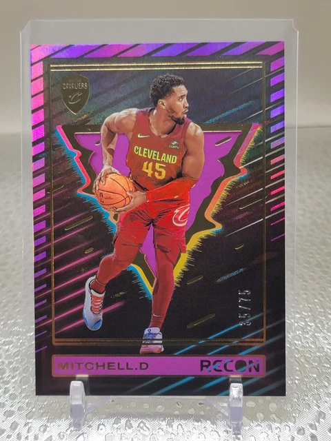 2023-24 PANINI RECON FOTL Donovan Mitchell Holo violet #35/75 SP ...