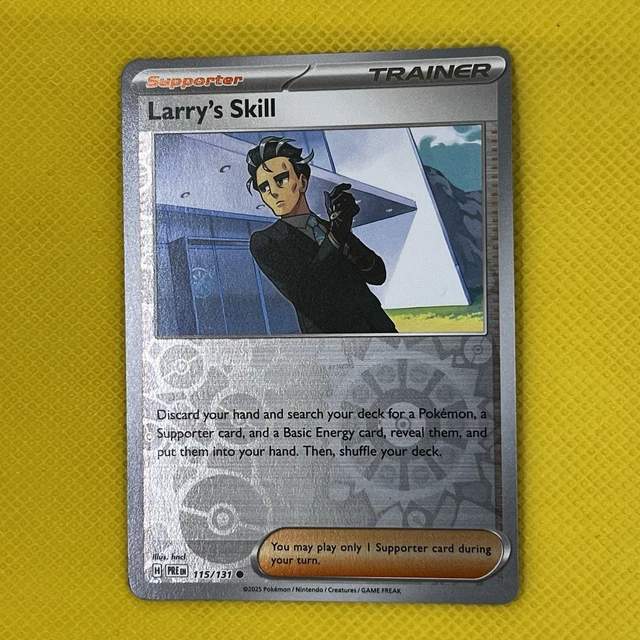 LARRYS SKILL 059/131 Common Prismatic Evolutions Pokemon Card NM £1.87 ...