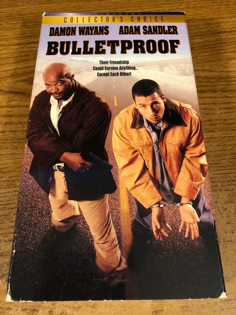 BULLETPROOF VHS VCR Video Tape Movie Used Adam Sandler, Damon Wayans £6 ...