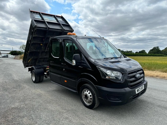 FORD TRANSIT 2.0 350 EcoBlue HDT Leader Double Cab tipper 4dr Diesel ...