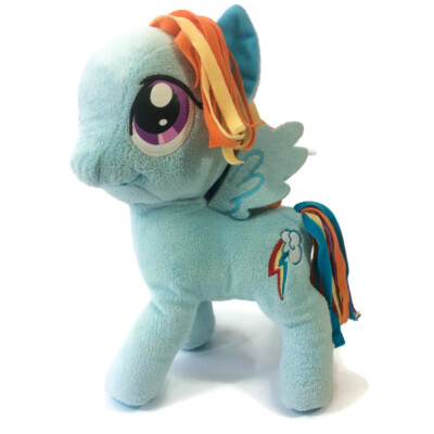 MY LITTLE PONY Rainbow Dash Plush 11" Tall Stuffed Animal Toy Cloth ...