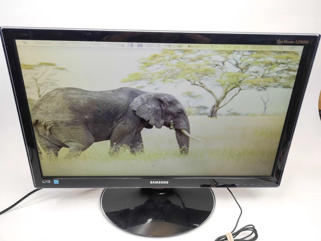 SAMSUNG SYNCMASTER S23B550V Widescreen LED Monitor 23in 1080p 60hz ...