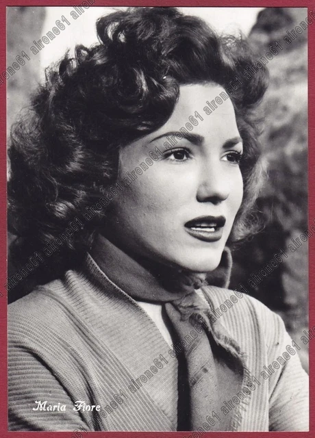 MARIA FIORE 03 ATTRICE ACTRESS ACTRICE CINEMA MOVIE Cartolina ...