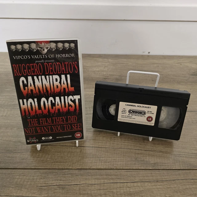 VIPCO CANNIBAL HOLOCAUST VHS PAL Ruggerio Deodato's Previously Banned ...