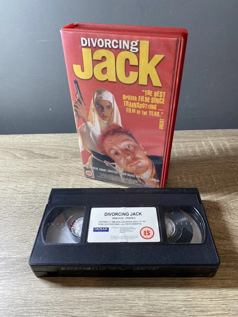 DIVORCING JACK - David Thewlis (2000, 15) PAL VHS Video Tape - Mosaic £4.99 - PicClick UK