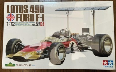 TAMIYA 1/12 LOTUS 49B Ford F1 Gold Leaf Plastic Model kit Japan £92.81 ...