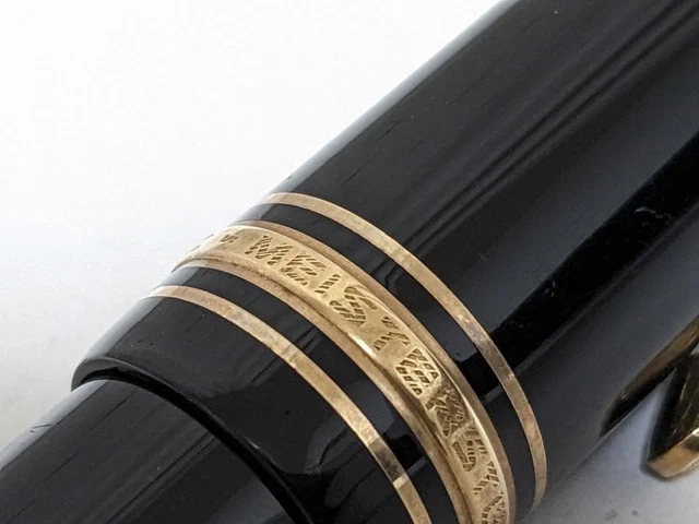 MONTBLANC MEISTERSTUCK NO.149 Nib 14K Fountain Pen Inhalation Type ...