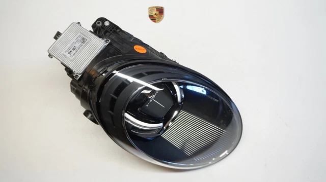 PORSCHE 992 XENON Headlights SILVER LED Matrix Beam VR B0404 Complete £ ...