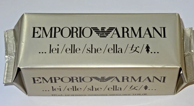 EMPORIO ARMANI LEI/ELLE/SHE/ELLA - 100ml Eau de Parfum - Vaporisator ...