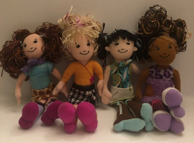 GROOVY GIRLS DOLLS. Set of Four That Includes OKi, Gwen, Vanessa and ...