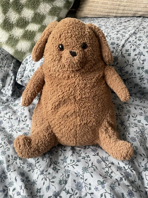 JELLYCAT AMORE DOG Brown Puppy Soft Toy Medium Size AM2D £31.92 ...