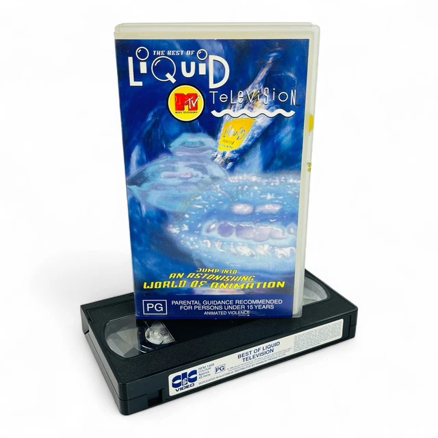LIQUID TELEVISION VHS 1996 MTV Animated Series Aeon Flux Beavis CIC ...