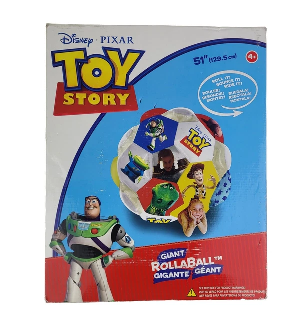 TOY STORY GIANT Rollaball 51" Inflatable Roll Bounce Beach Pool Ride ...