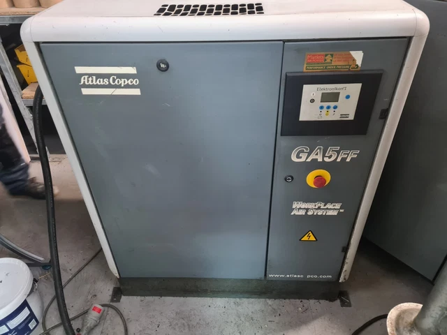 ATLAS COPCO GA5FF screw compressor £1,000.00 - PicClick UK