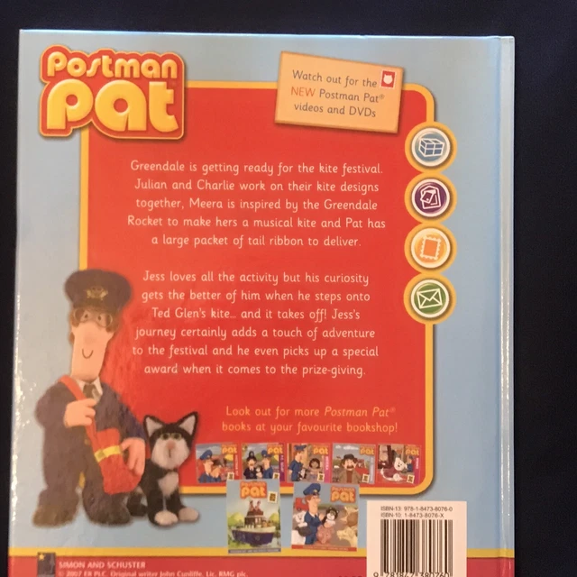 POSTMAN PAT AND the Runaway Kite by Simon & Schuster (Hardcover, 2007 ...