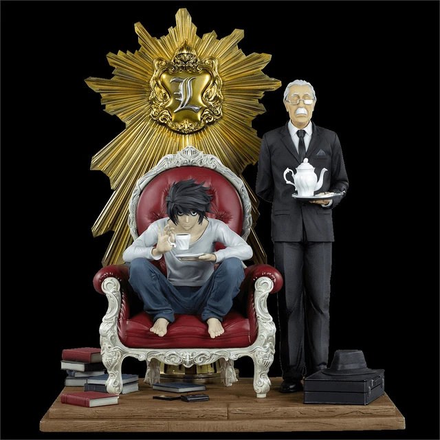 DEATH NOTE - L & Watari 1/6 Diorama Statue $856.70 - PicClick
