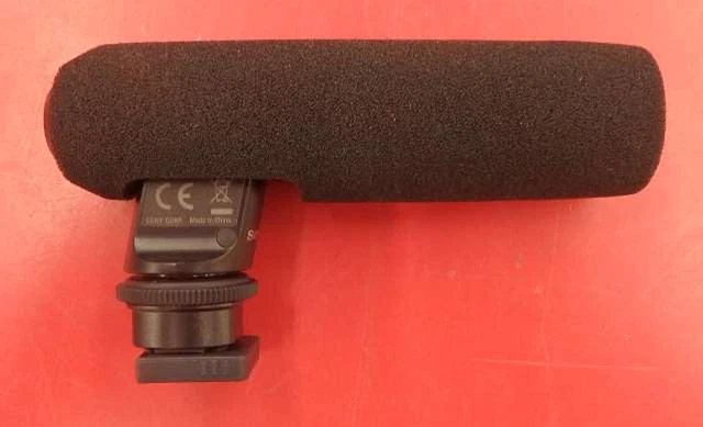 SONY ECM-GZ1M GUN Zoom Microphone Alpha Video Mic Windscreen Tested ...