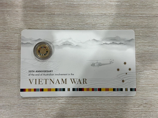 2023 $2 50TH Anniversary of Vietnam War C Mintmark card coin UNC EUR 29 ...