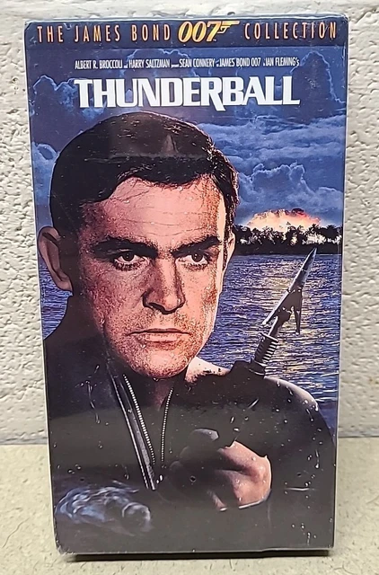 THUNDERBALL JAMES BOND 007 Collection (VHS) Sean Connery Brand New Sealed £7.53 - PicClick UK