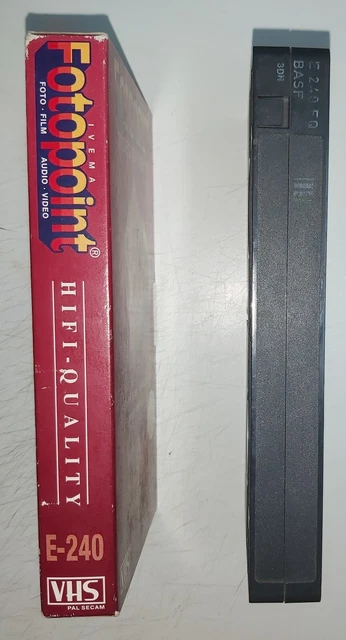 VHS, BASF - Videocassetta, VHS vuota E- 240 EUR 5,90 - PicClick IT