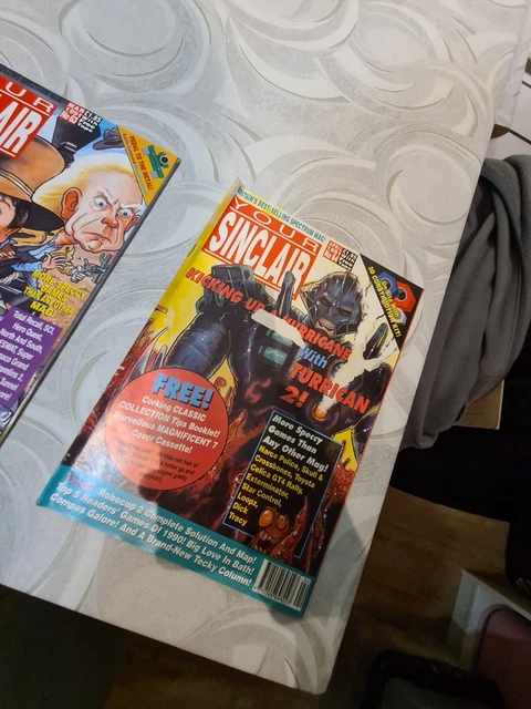 YOUR SINCLAIR MAGAZINE 4 Issues Between Jan - Apr 91 Spectrum Computers ...