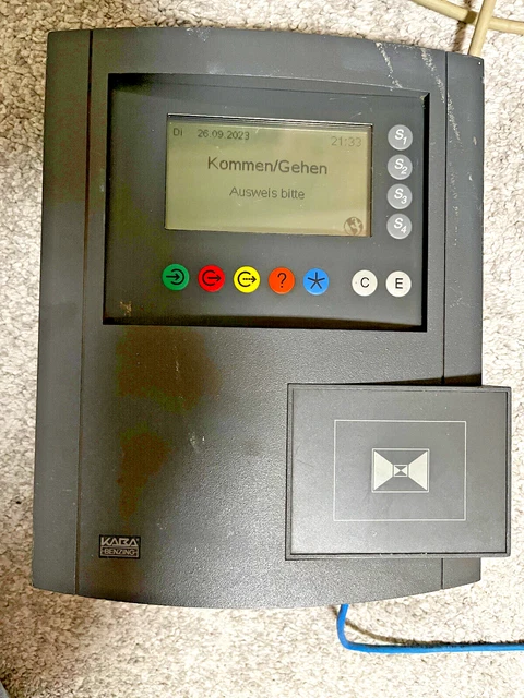 KABA BENZING B-NET 9340 Zeiterfassungsterminal EUR 99,99 - PicClick DE